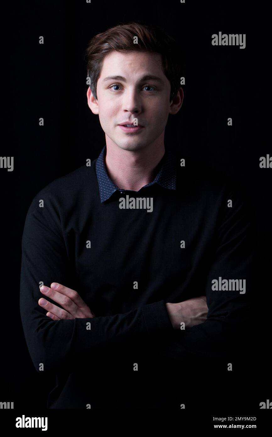 Actor Logan Lerman poses for a portrait on Tuesday, July 26, 2016 in ...