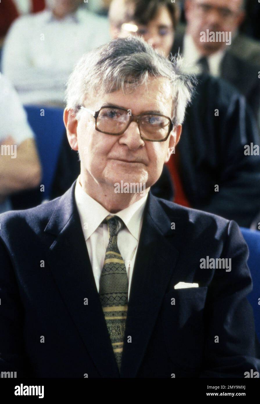 Dane Niels Kaj Jerne, pictured here at the Institute for Immunology in ...