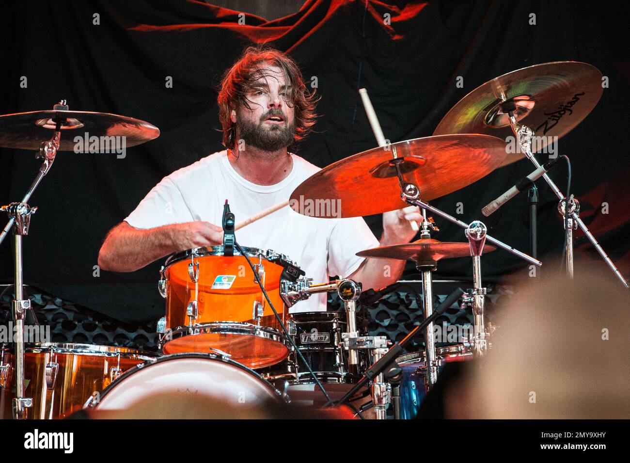 Chris Robyn of Black Map opens for the Chevelle and Bush concert at PNC ...