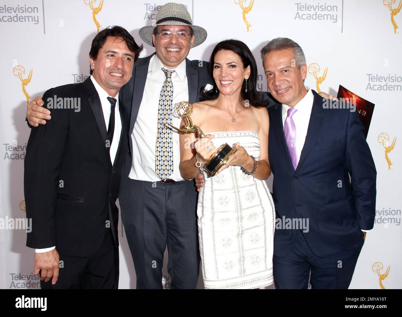 EXCLUSIVE - Arturo Quezada, from left, Andres Pruna, Gabriela Teissier ...