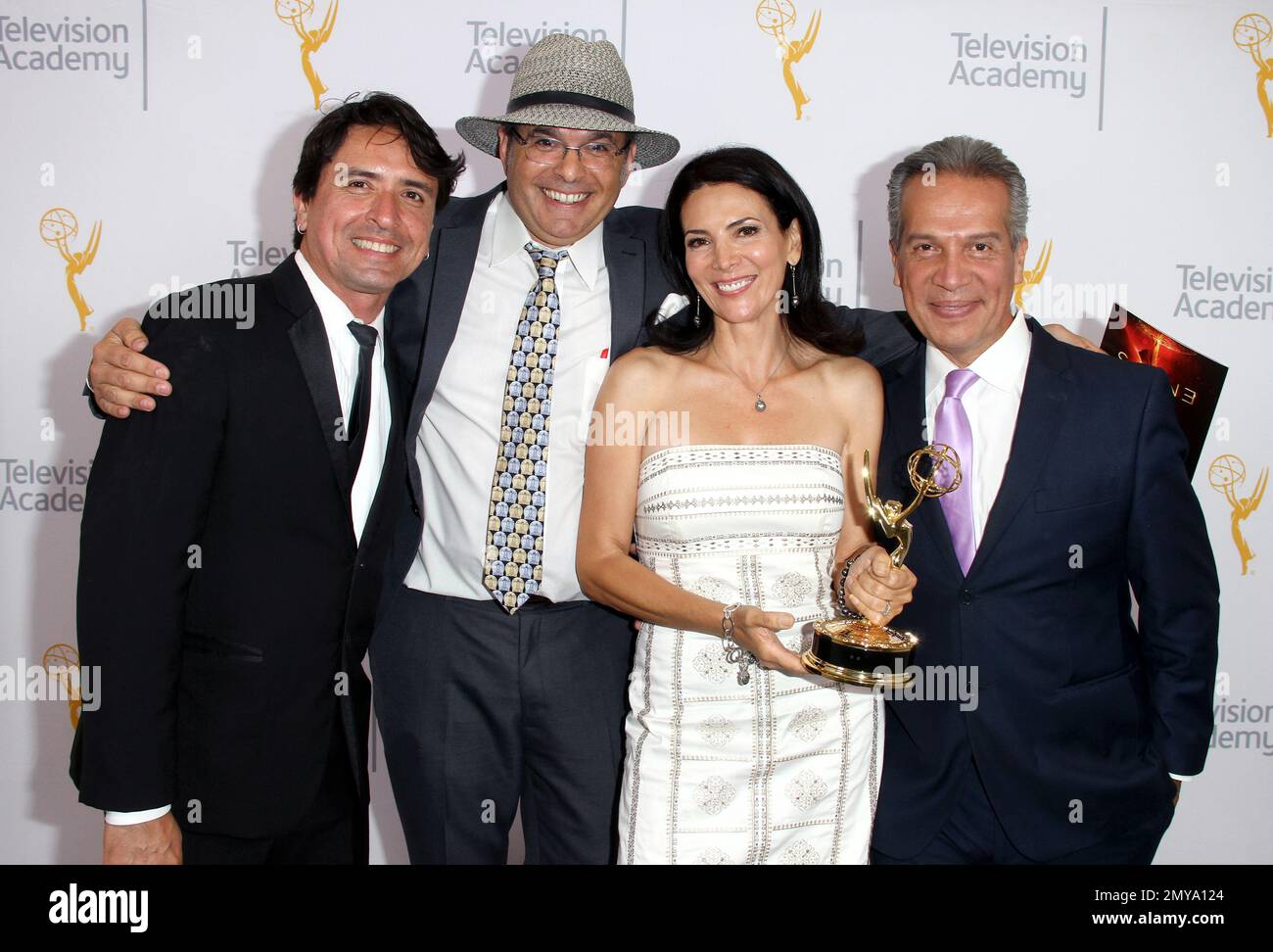 EXCLUSIVE - Arturo Quezada, from left, Andres Pruna, Gabriela Teissier ...