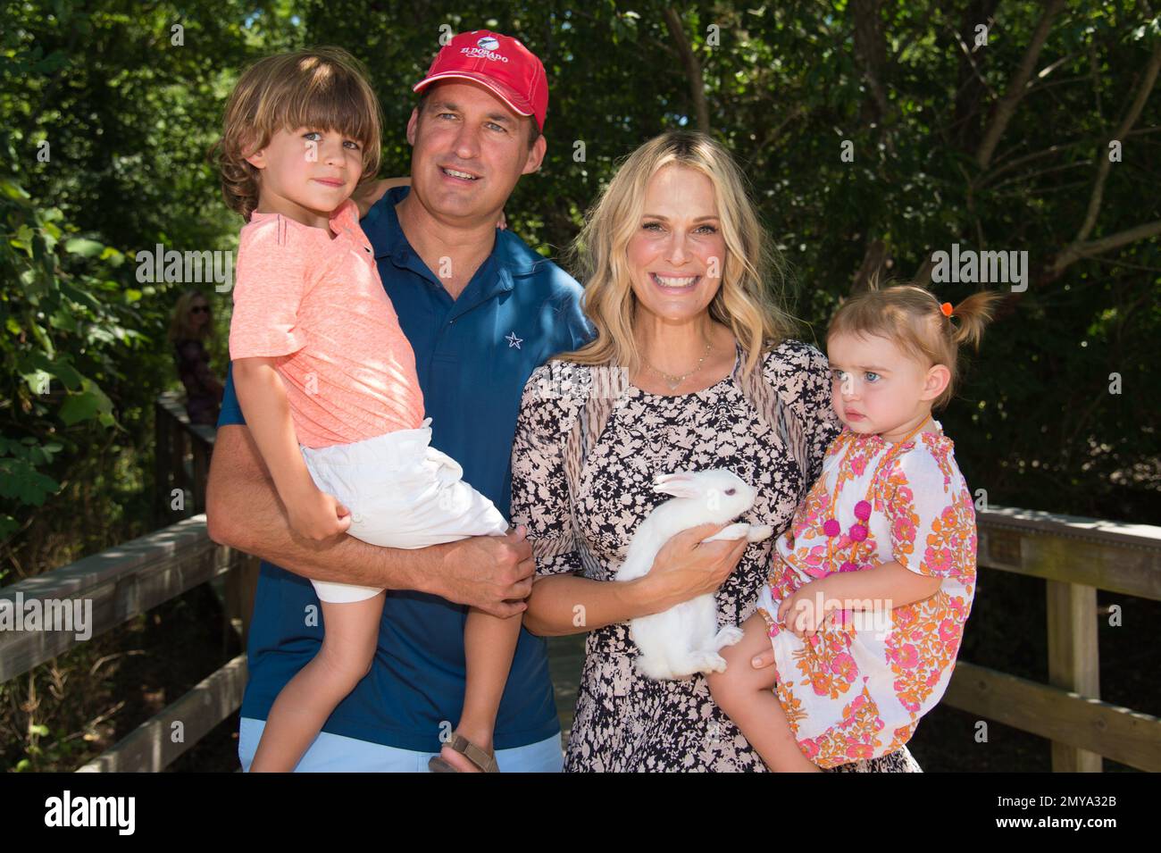 Scott Stuber,from left, Brooks Alan Stuber, Scarlett May Stuber, and ...