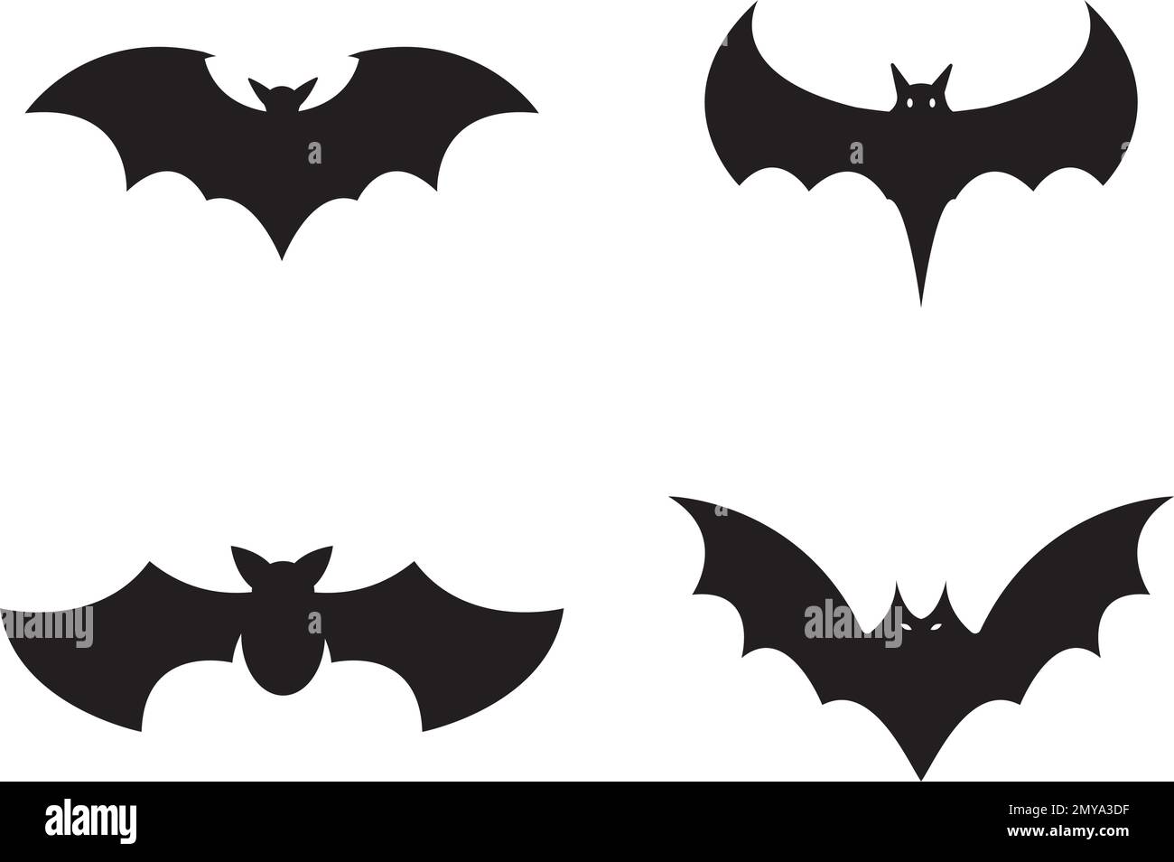 Bat logo vector illustration template design Stock Vector Image & Art ...