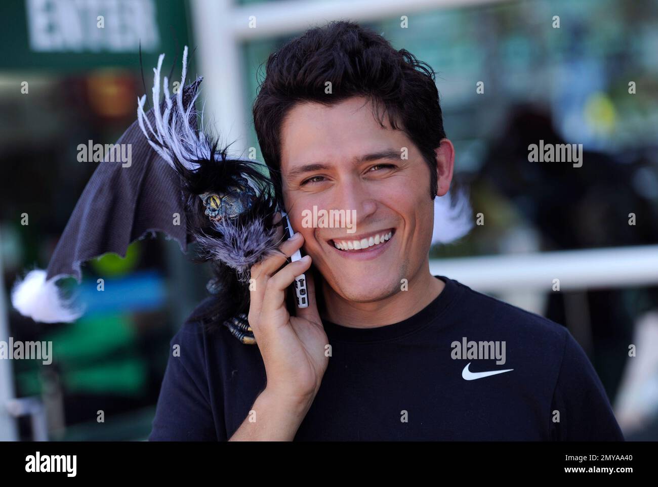 Anthony Alfaro, of Straudsburg, Penn., poses for a photo with his ...