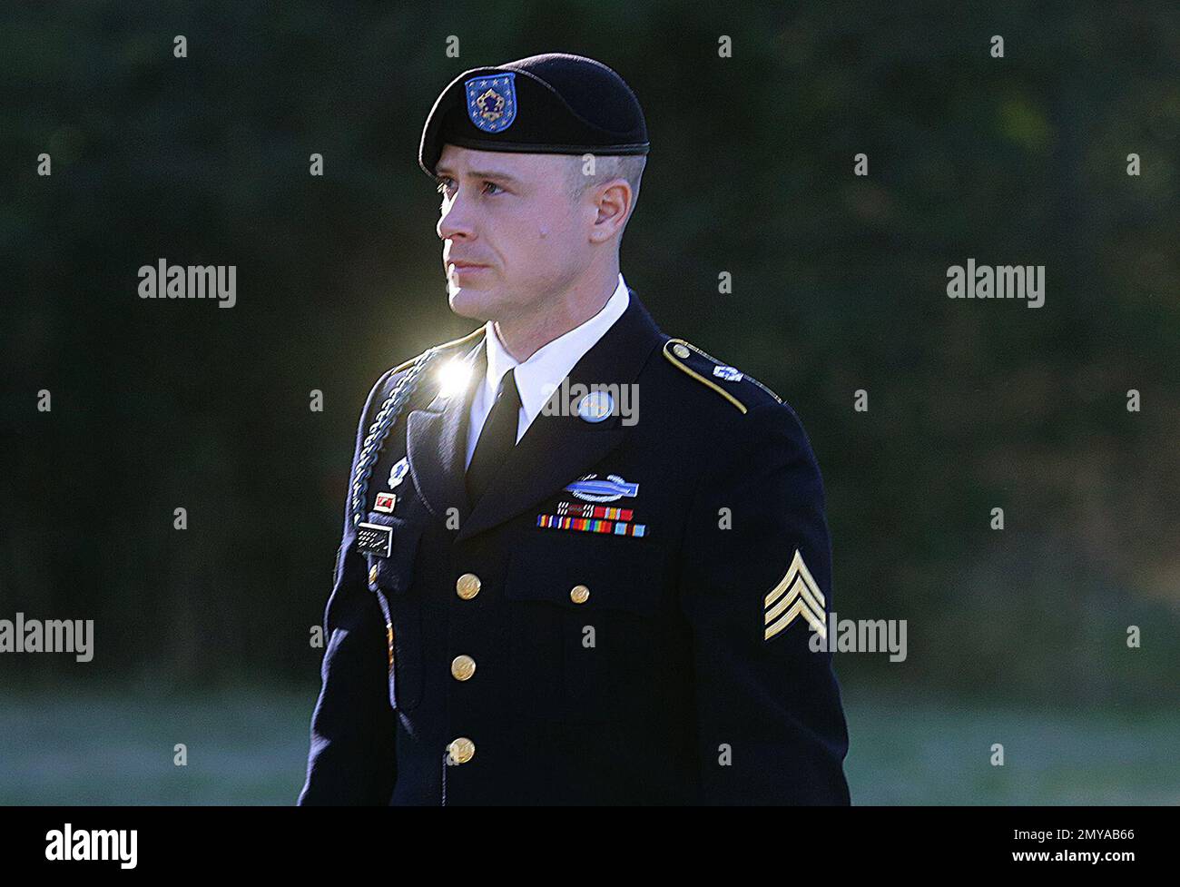 FILE - In this Jan. 12, 2016, file photo, Army Sgt. Bowe Bergdahl ...