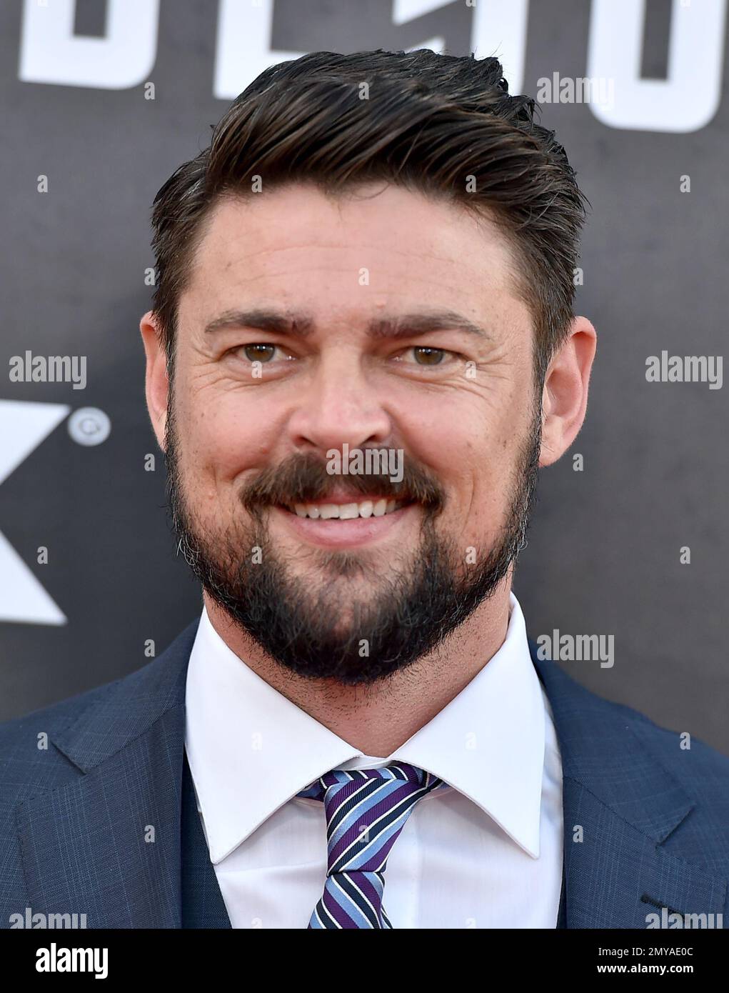 Karl Urban arrives at the world premiere of "Star Trek Beyond" at the ...