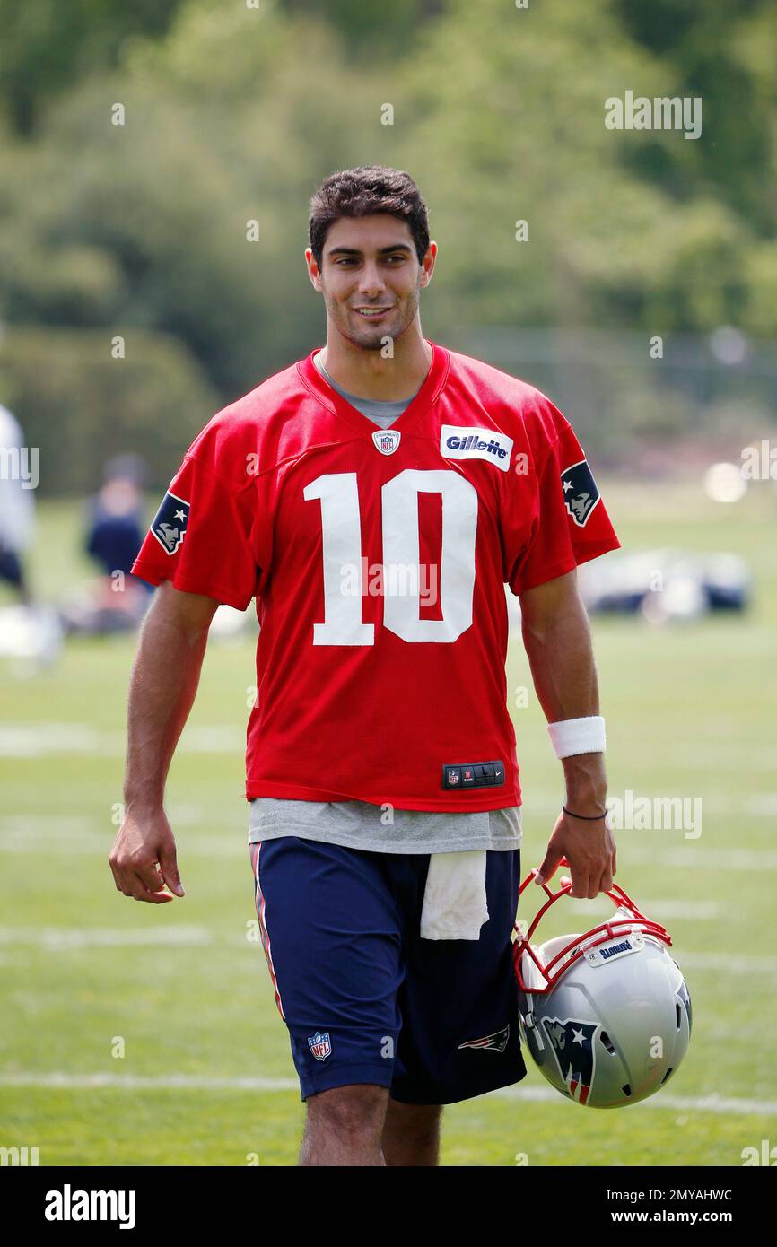 FILE - In this May 26, 2016, file photo, New England Patriots ...