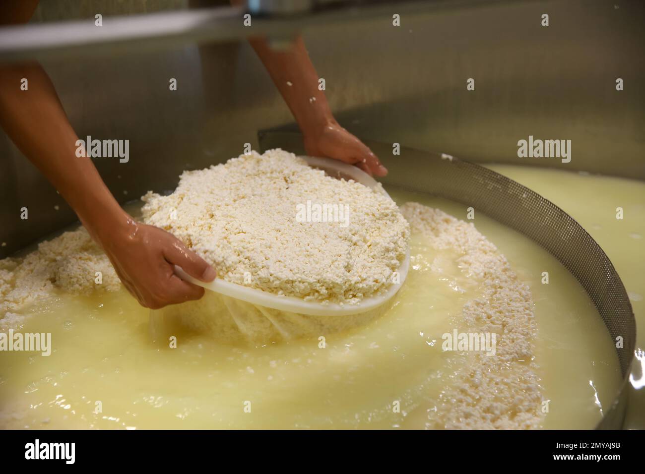 Taking curd hi-res stock photography and images - Alamy