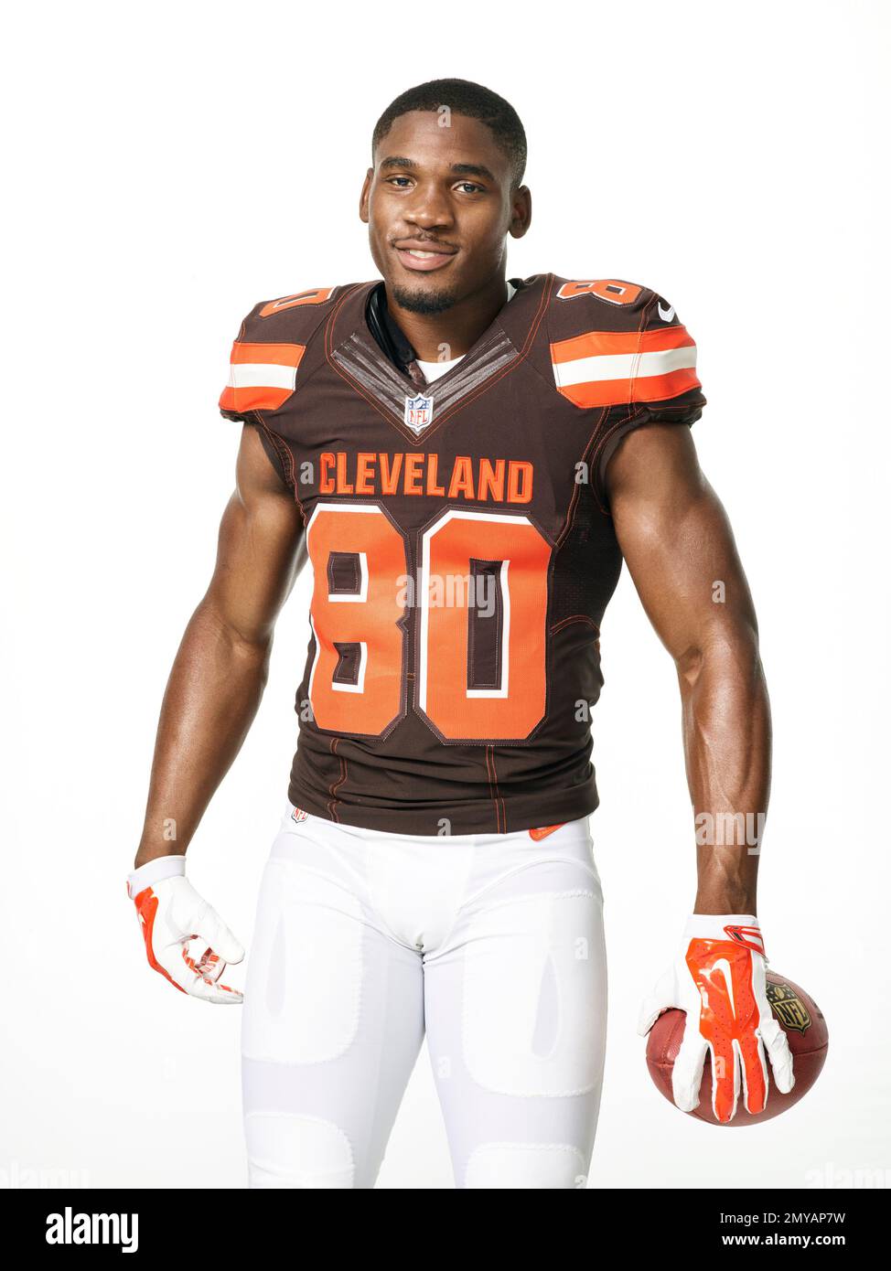 This is a photo of Ricardo Louis for the 2016 NFLPA Rookie Premiere ...