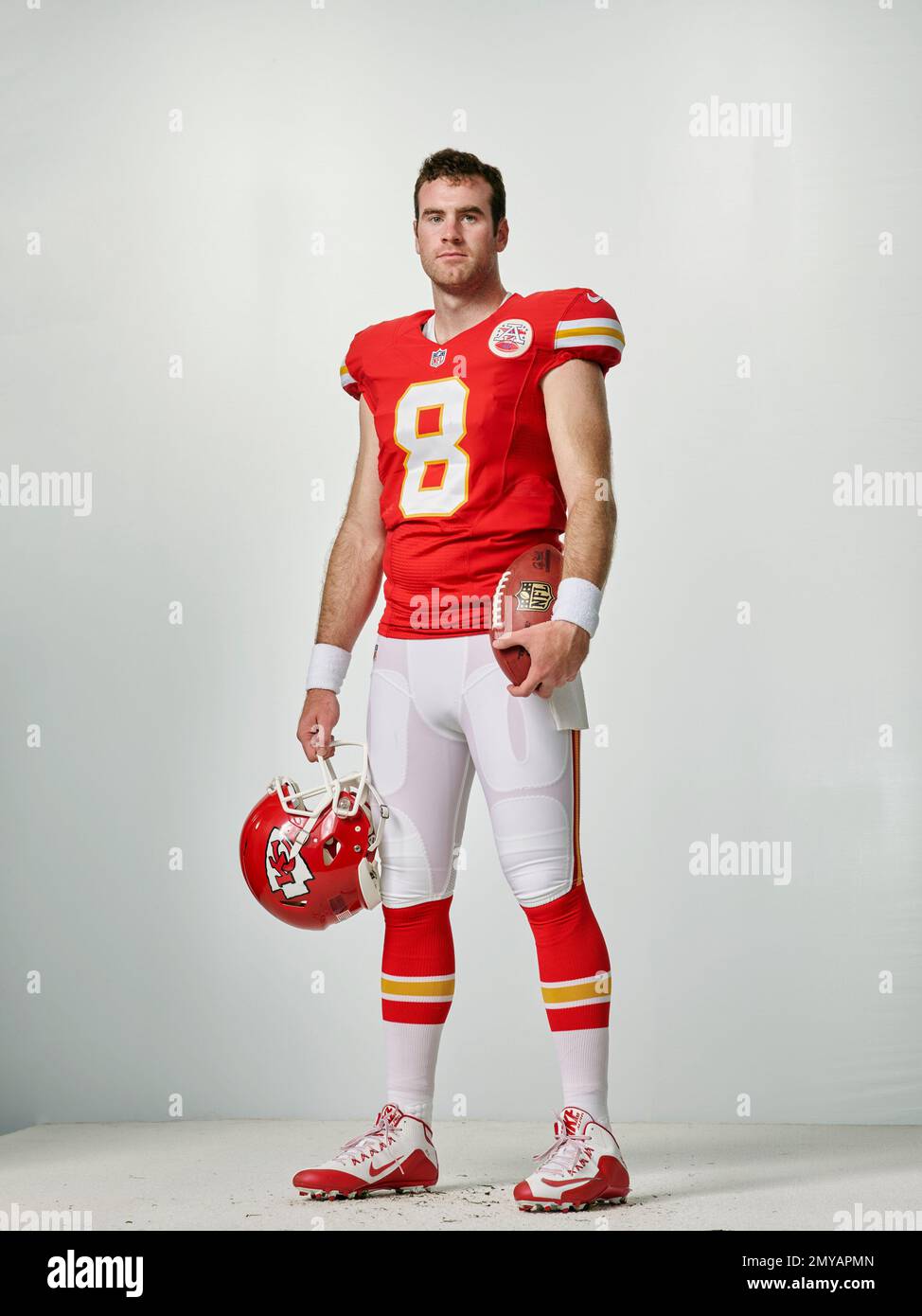 This is a photo of Kevin Hogan for the 2016 NFLPA Rookie Premiere ...