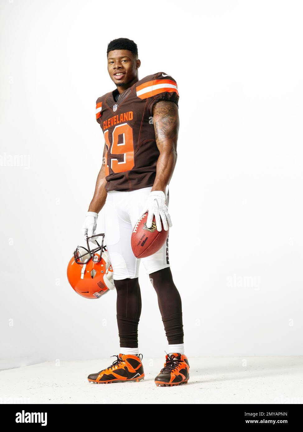 This is a photo of Corey Coleman for the 2016 NFLPA Rookie Premiere ...