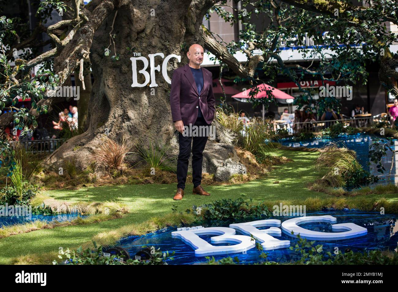 Actor Ben Kingsley poses for photographers upon arrival at the premiere ...