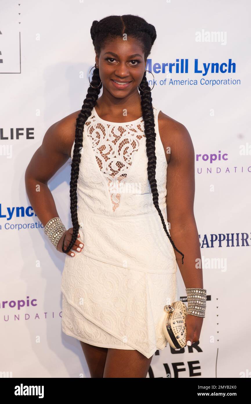 Kennedy Cooper arrives at the 2016 Art For Life Benefit, presented by ...