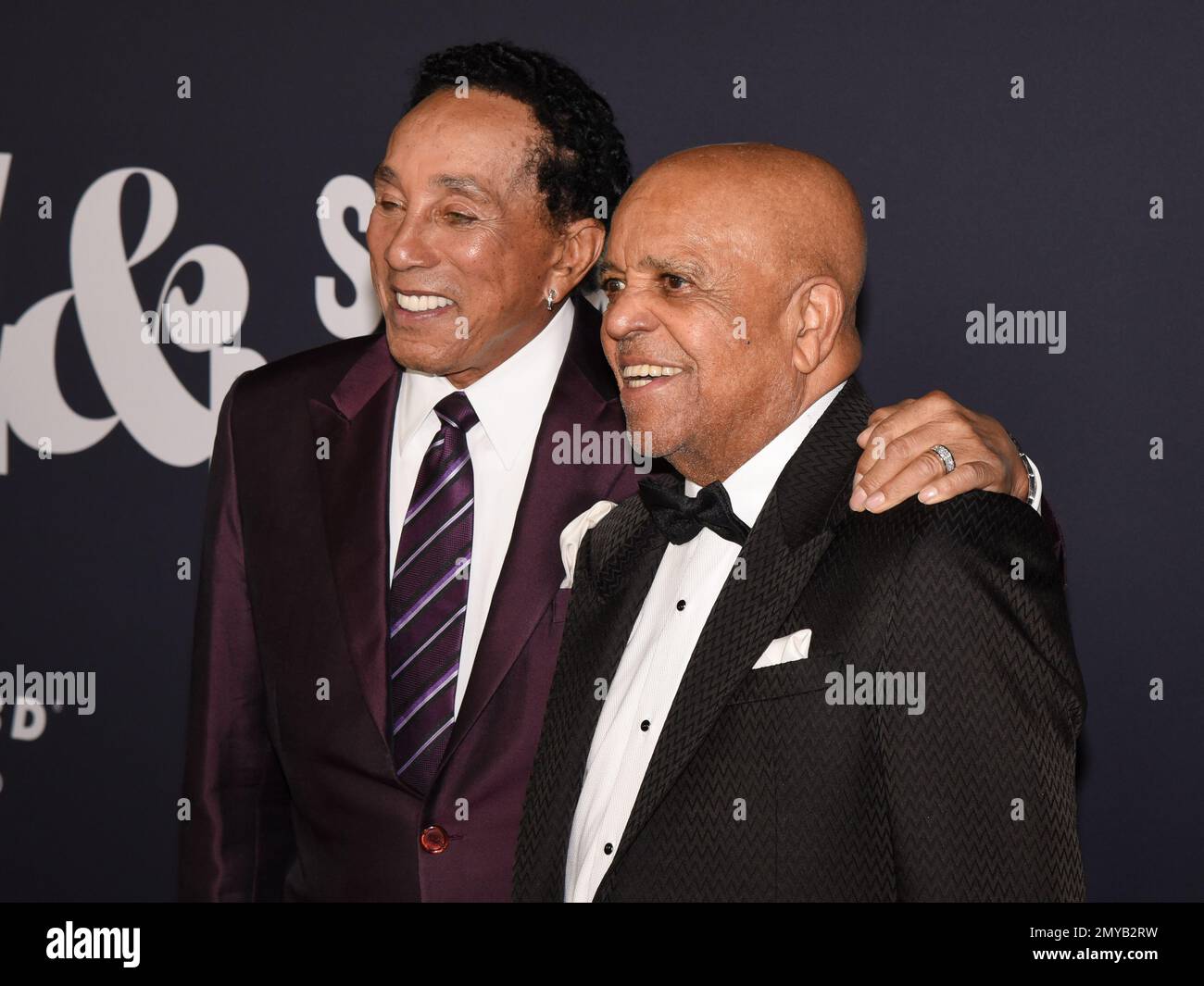 Berry Gordy And Smokey Robinson