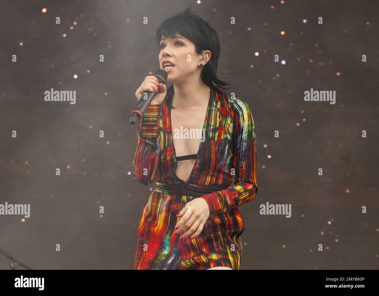 Carly Rae Jepsen seen at the 2016 Pitchfork Music Festival, on Friday ...