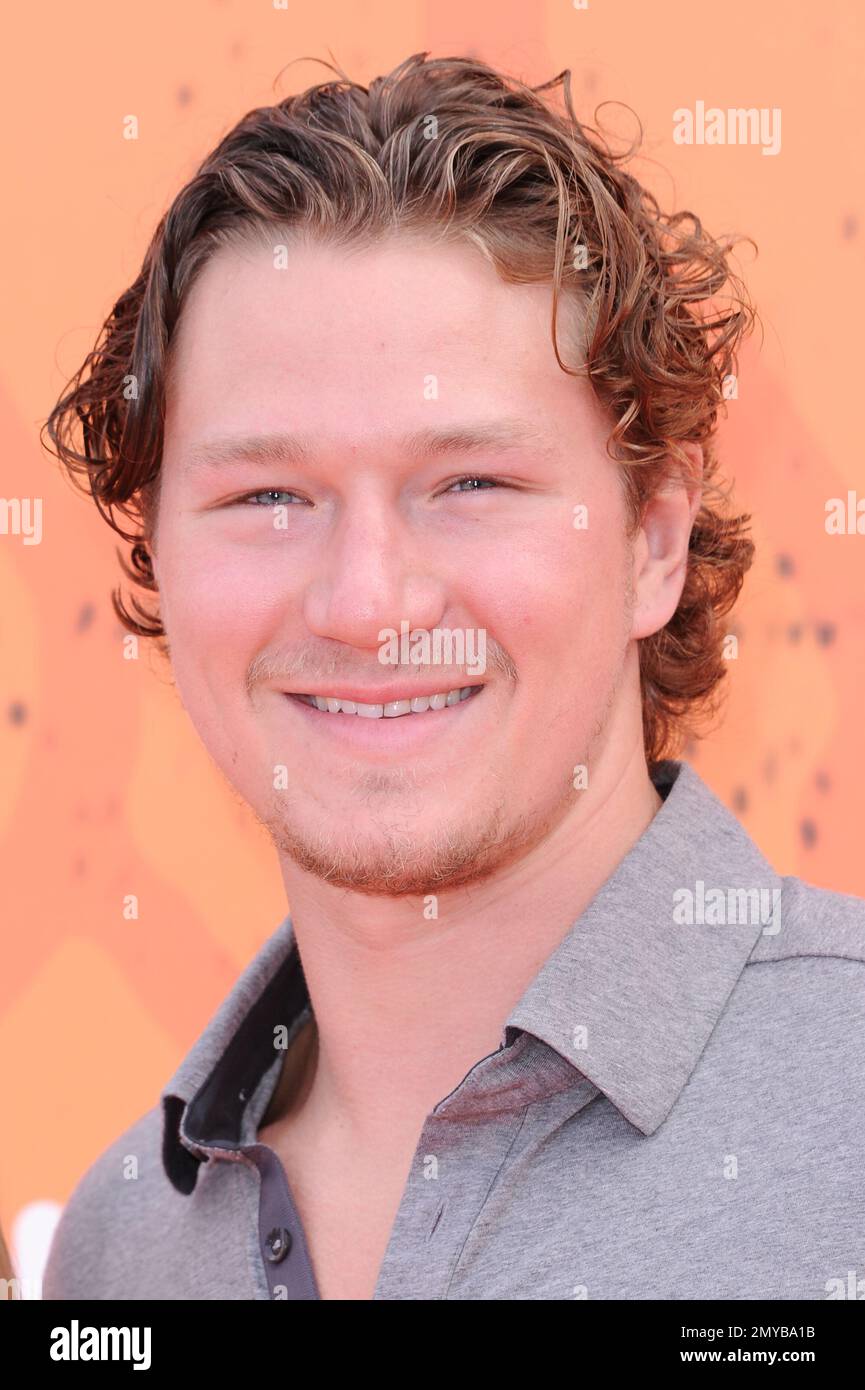 Tyler Toffoli arrives at the 2016 Kids' Choice Sports Awards held at ...