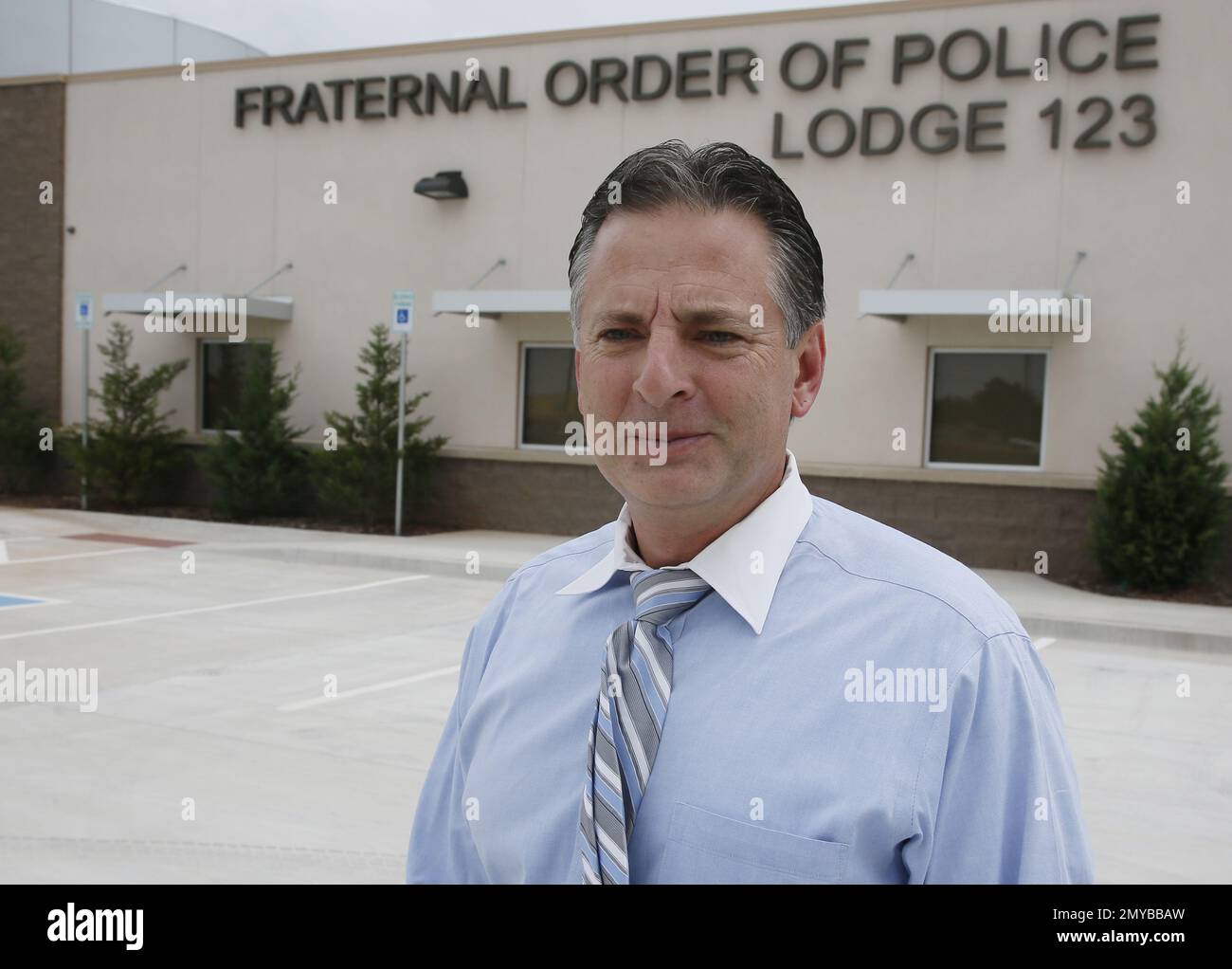 John George, president of the Oklahoma City Fraternal Order of Police ...