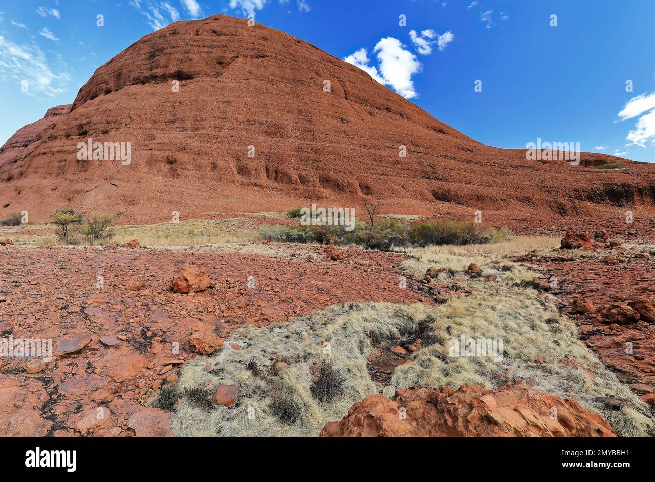 466 Huge dome on the Walpa Gorge south side as seen from the Walpa ...