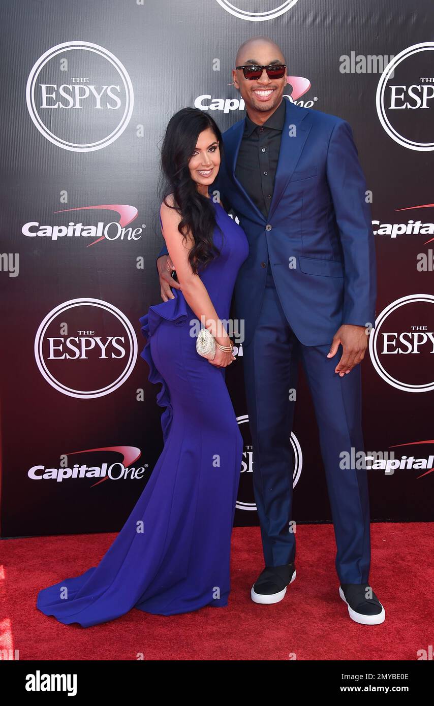 Nilou Saniri, and, NBA player, Gerald Henderson, Jr., of the ...