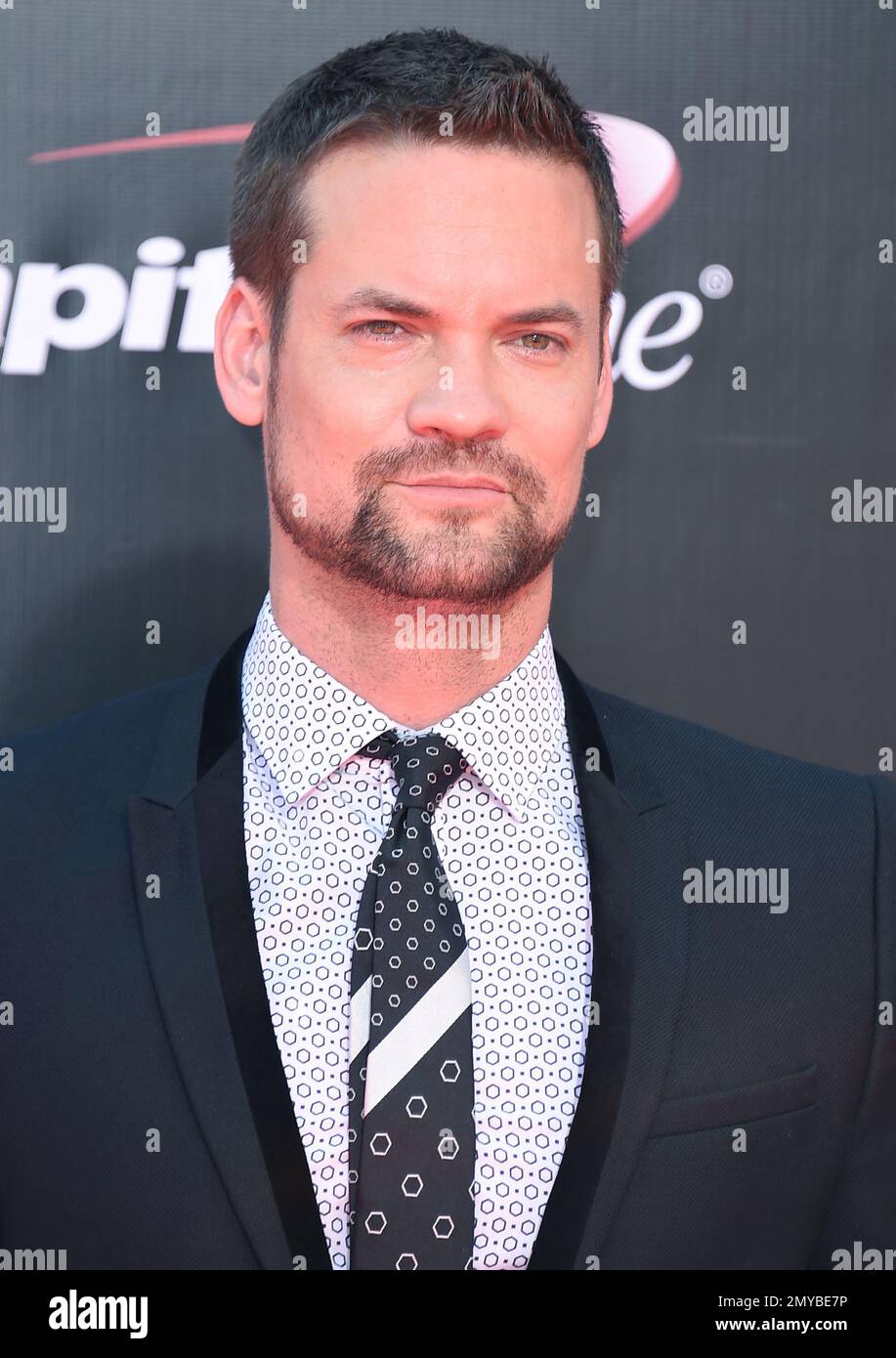 Shane West arrives at the ESPY Awards at the Microsoft Theater on ...