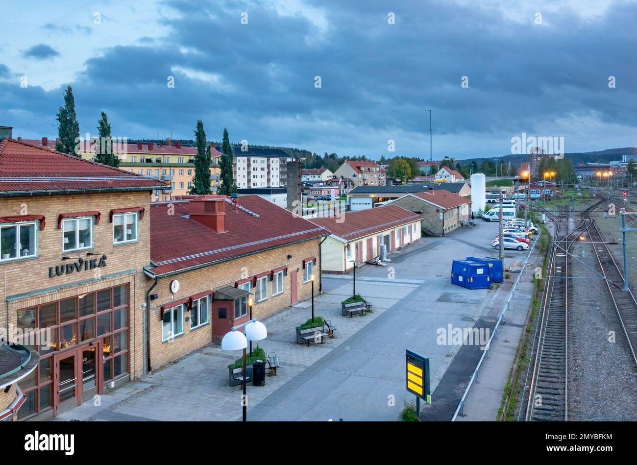 Town called Ludvika in Dalarna, Sweden Stock Photo - Alamy