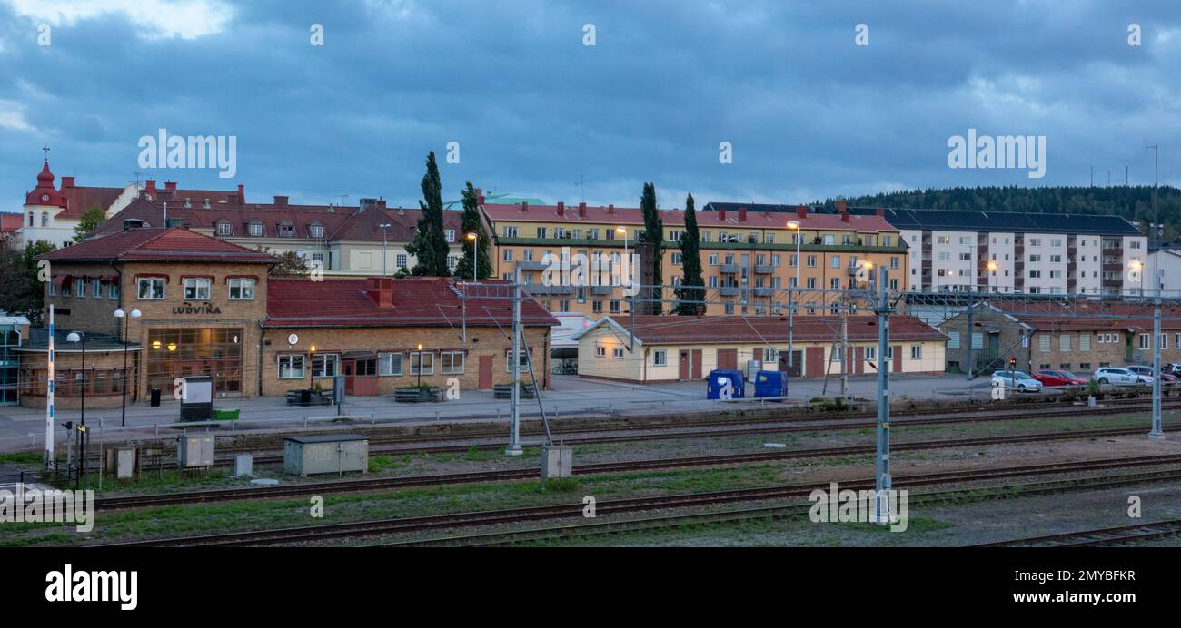 Town called Ludvika in Dalarna, Sweden Stock Photo - Alamy