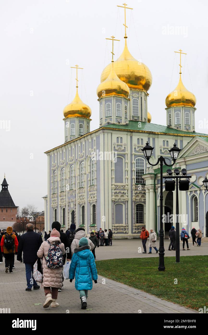 Tula, Russia - November 6, 2022: Cathedral of the assumption of the ...