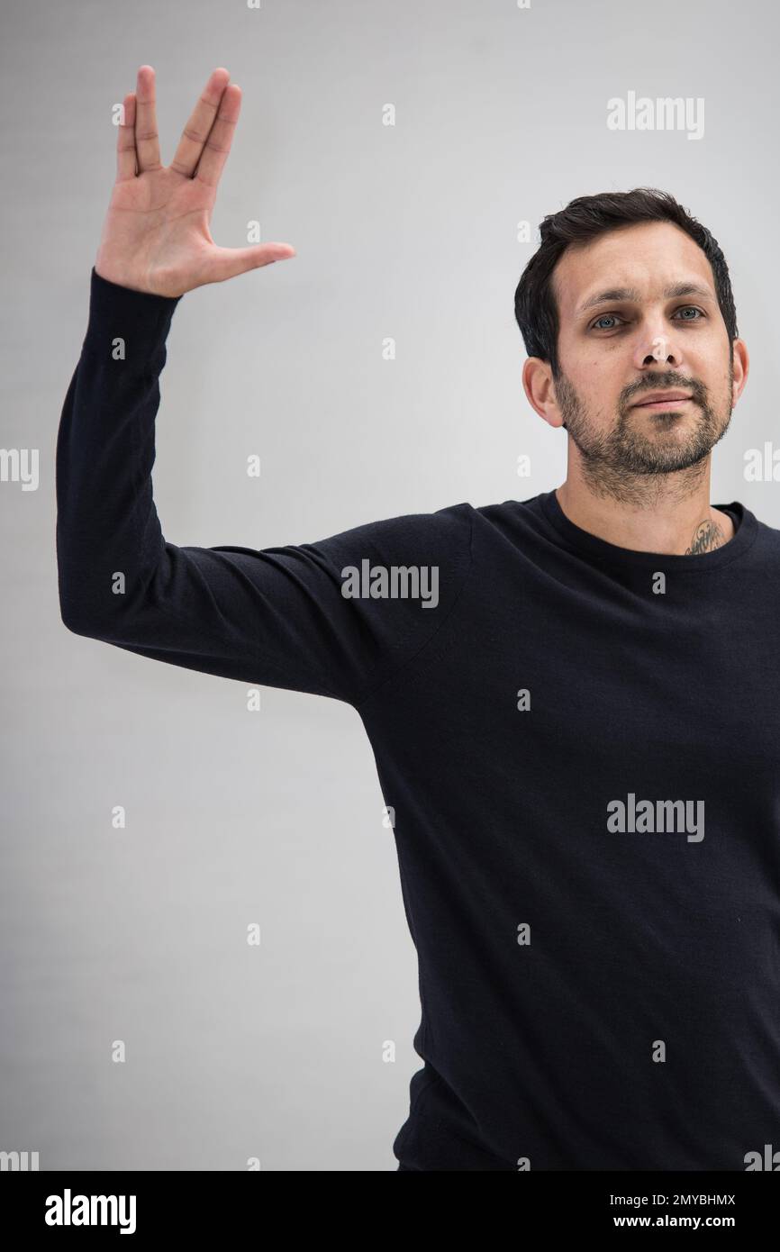 Steven Frayne, a.k.a. Dynamo, poses for photographers upon arrival at ...
