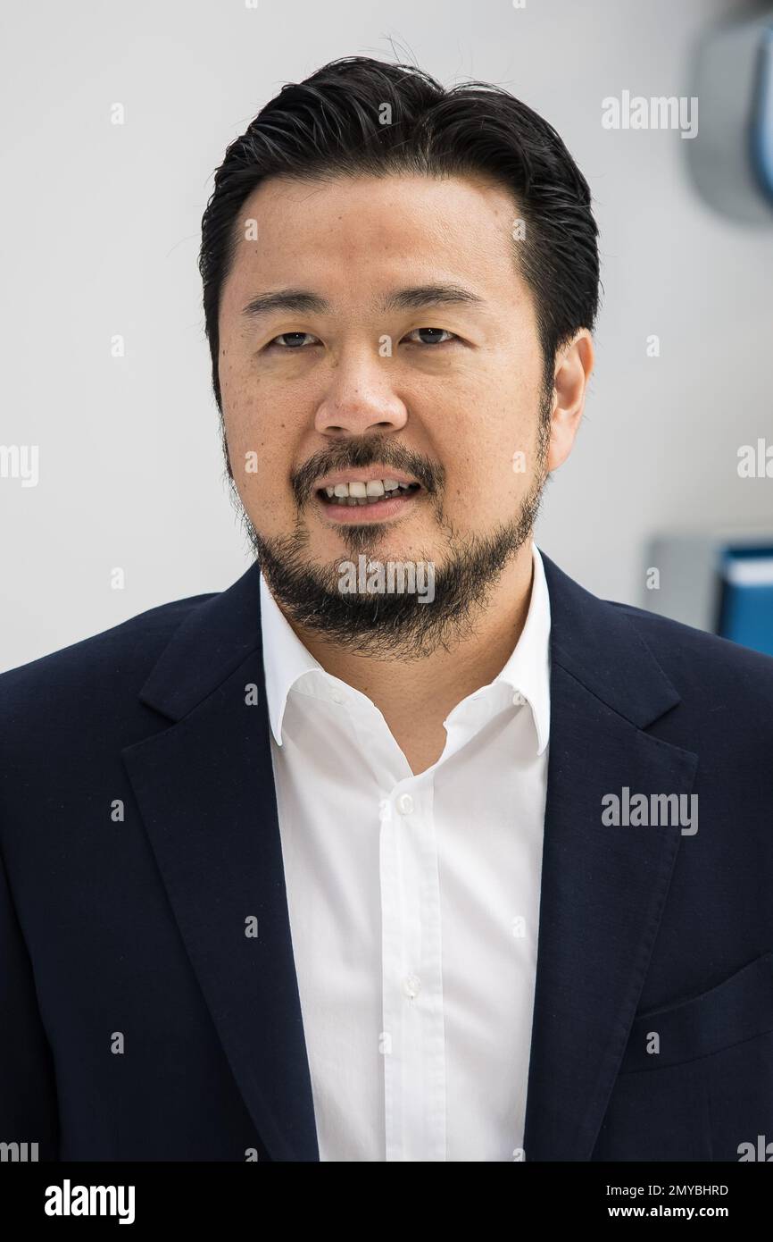 Director Justin Lin poses for photographers upon arrival at the ...