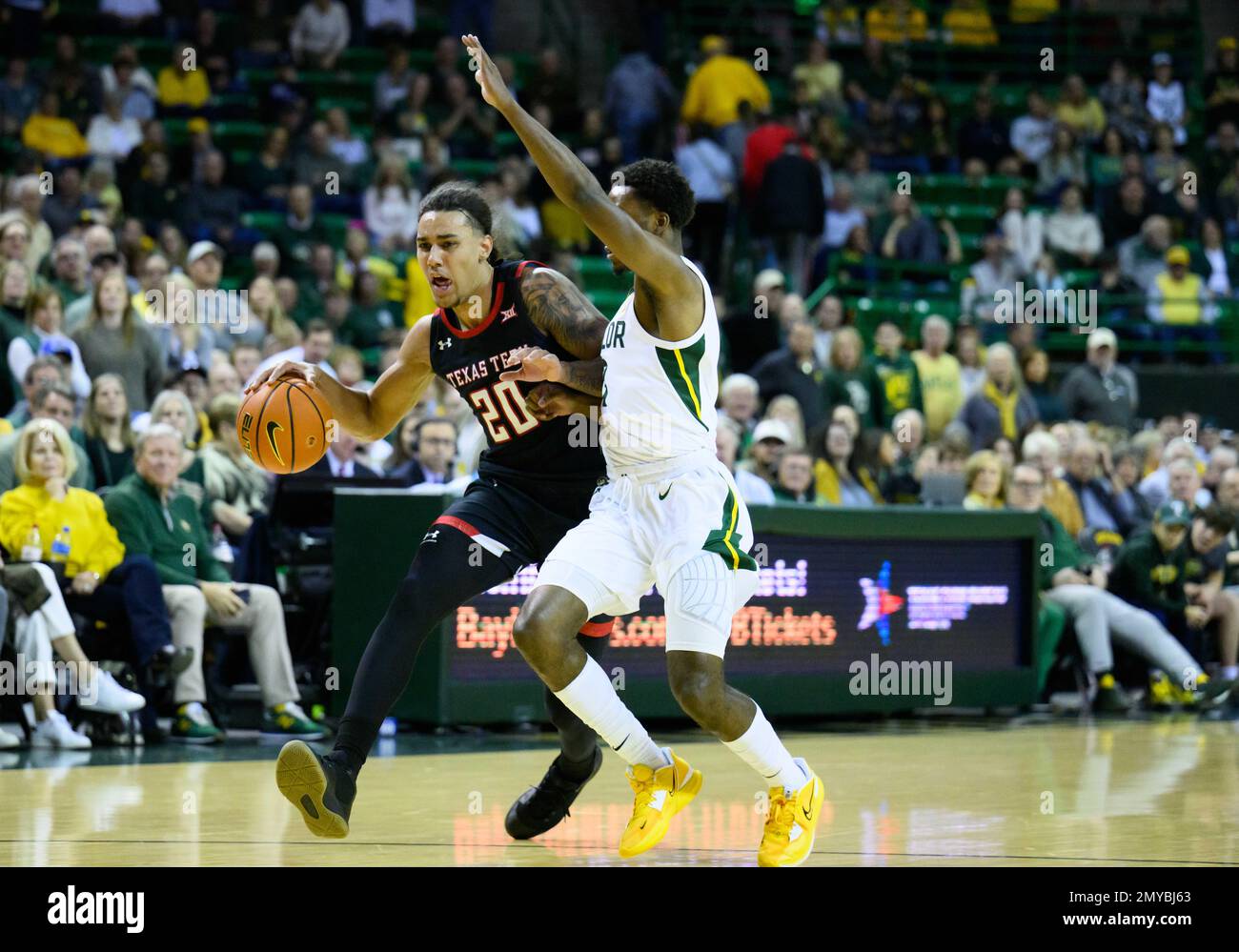 Ferrell Center Waco, Texas, USA. 4th Feb, 2023. Texas Tech Red Raiders ...