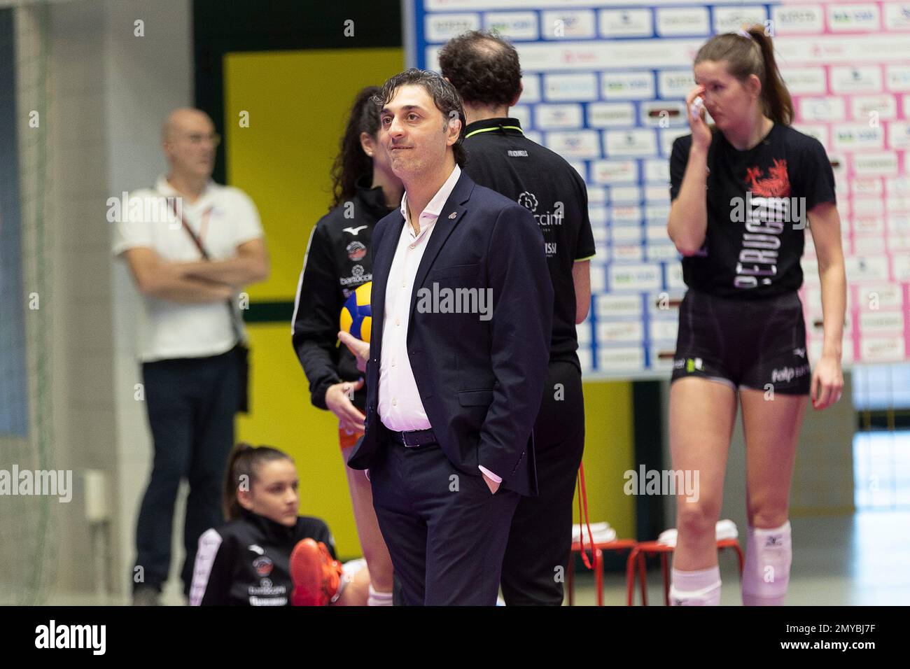 Head Coach Matteo Bertini (Perugia Volley Stock Photo - Alamy