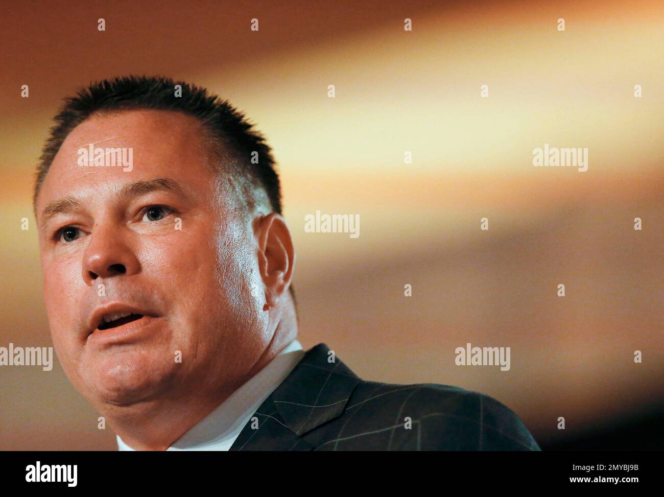 Tennessee coach Butch Jones speaks to the media at the Southeastern ...