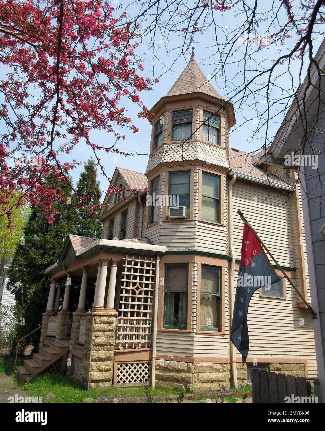 This April 24, 2016 photo shows a house in the Ohio City neighborhood ...