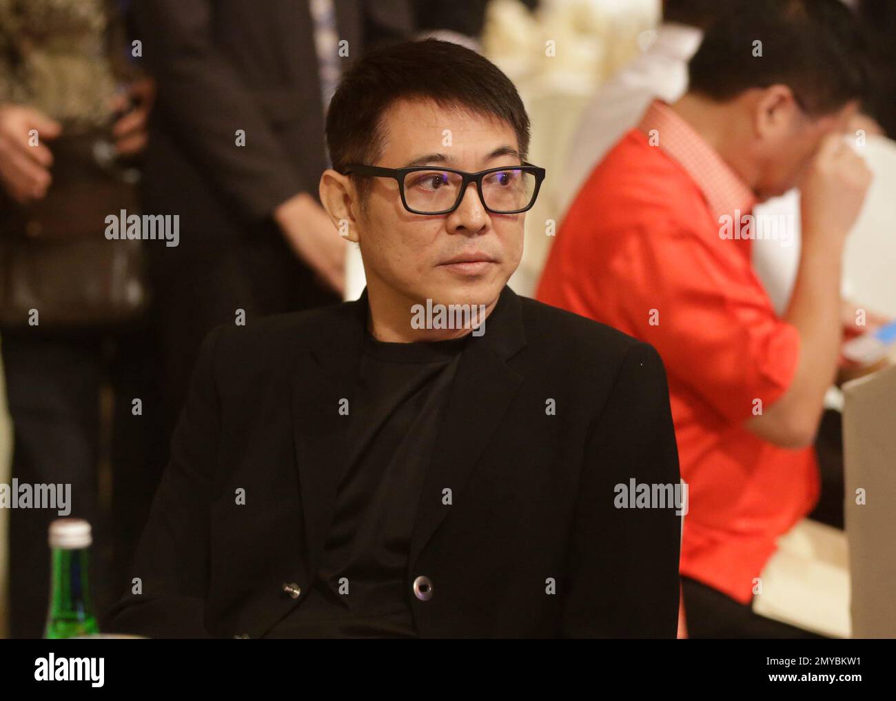 Chinese actor Jet Li attends the opening ceremony of the 13th Wushu ...