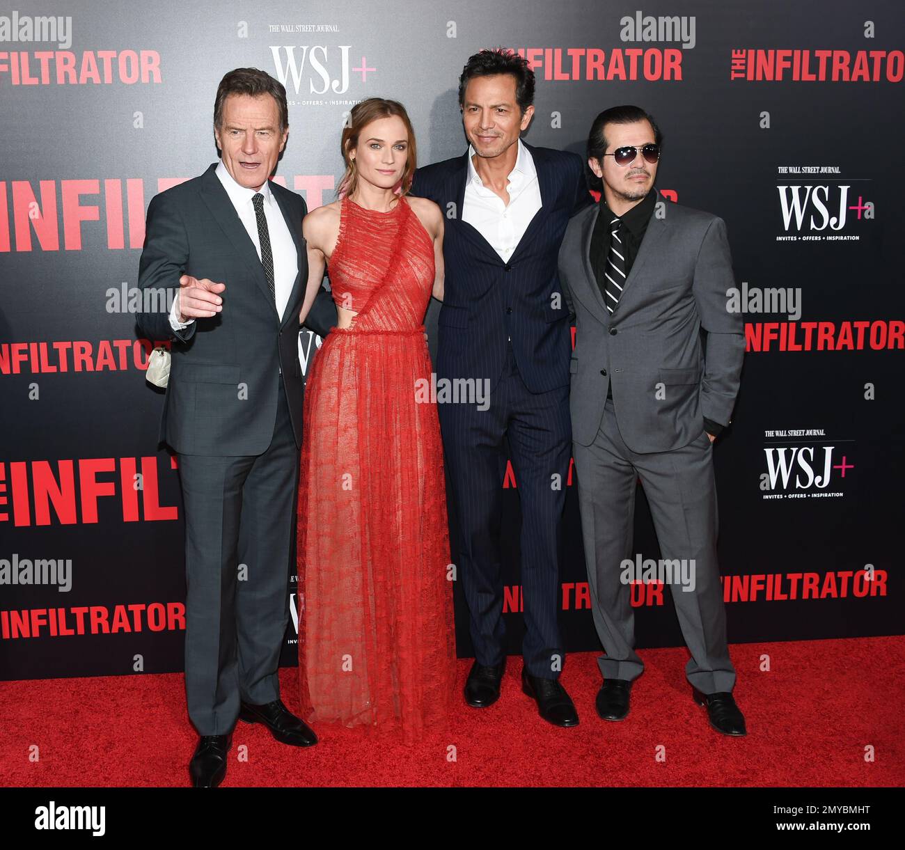 Actors Bryan Cranston, from left, Diane Kruger, Benjamin Bratt and John ...