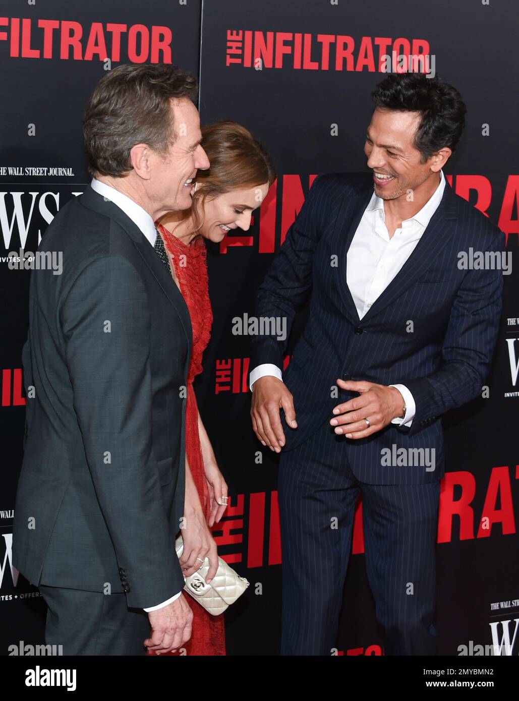 Actors Bryan Cranston, left, Diane Kruger and Benjamin Bratt attend the ...