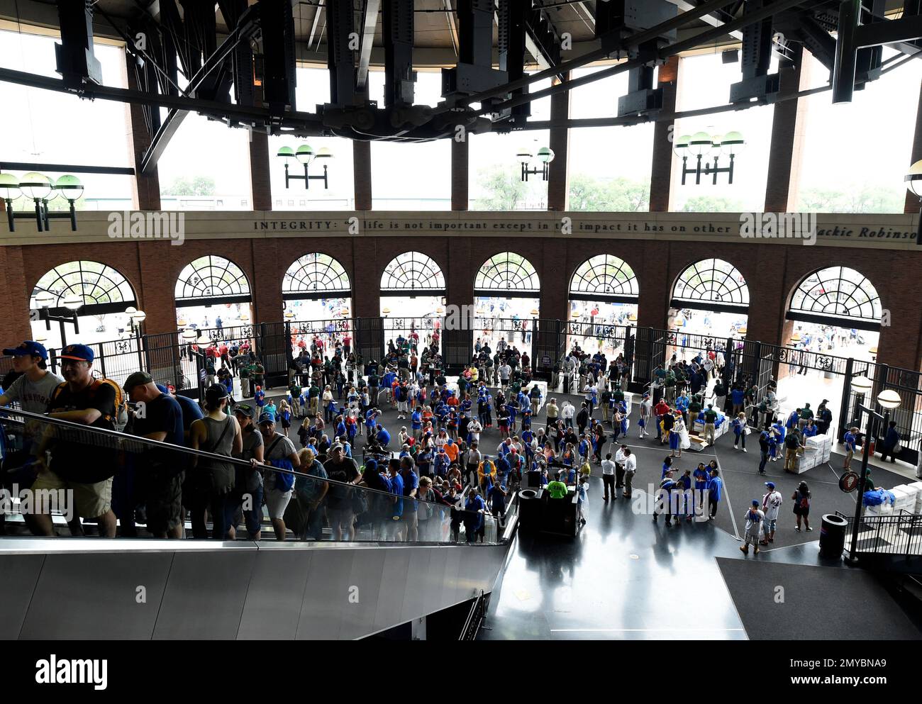 New york mets fans enter citi field hi-res stock photography and images ...