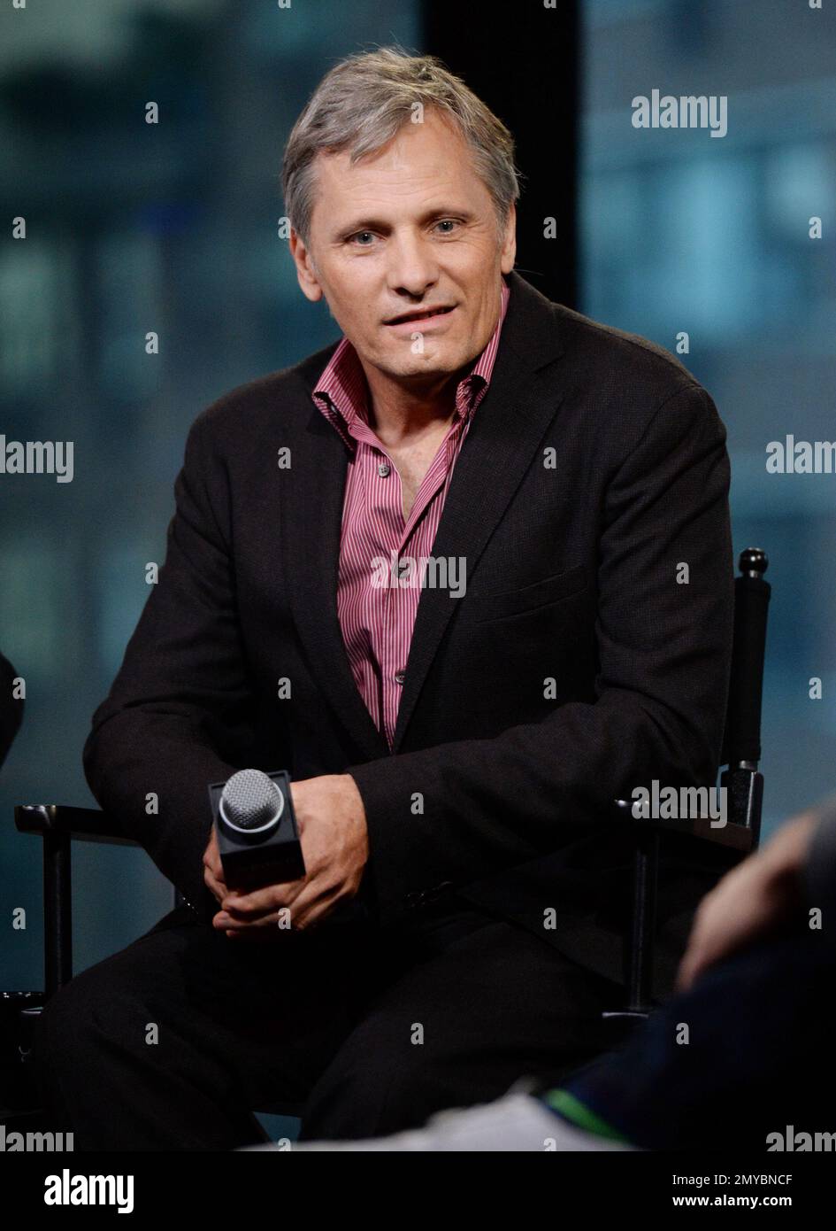Actor Viggo Mortensen participates in AOL's BUILD Speaker Series to ...