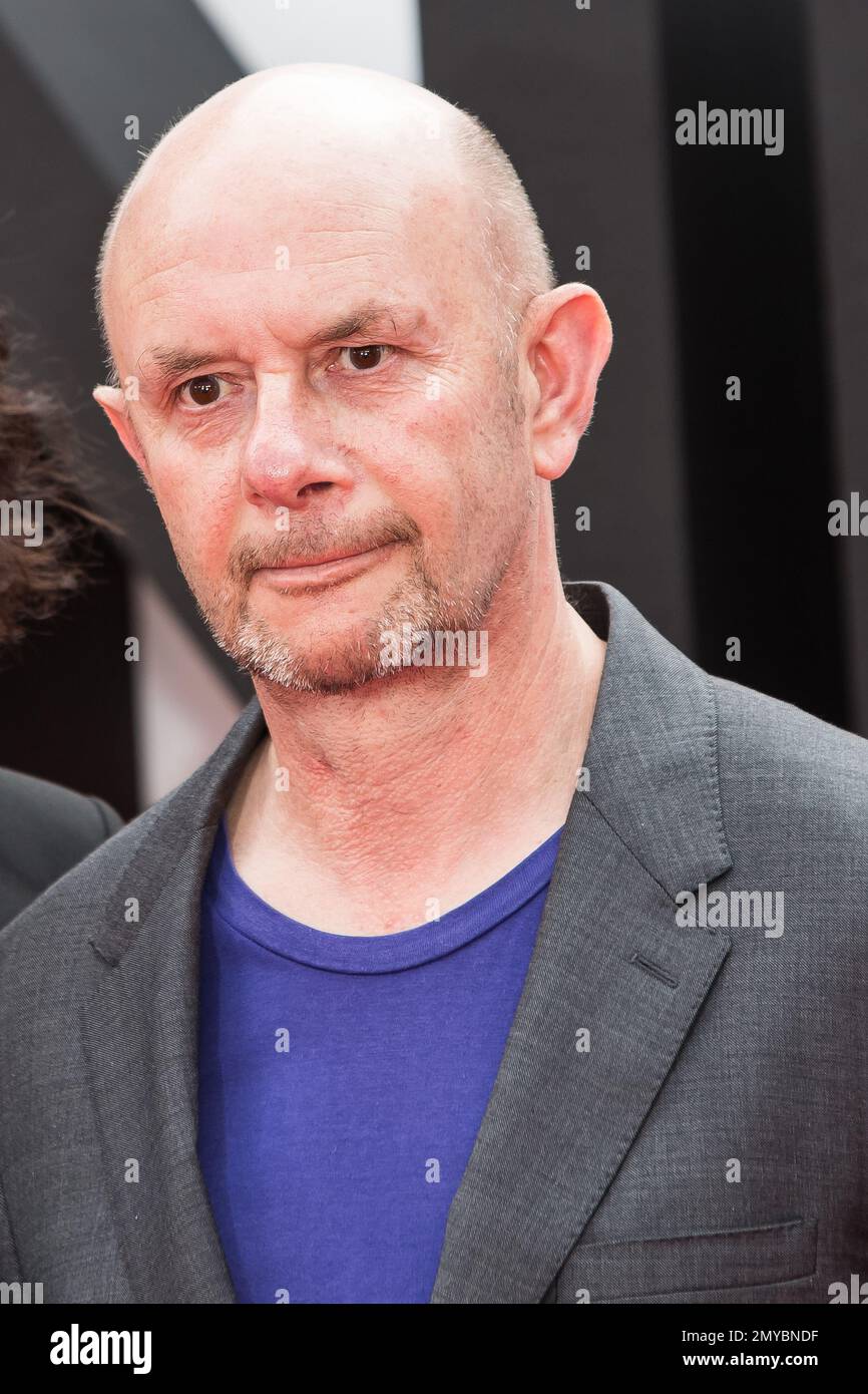 English novelist Nick Hornby poses for photographers upon arrival at ...