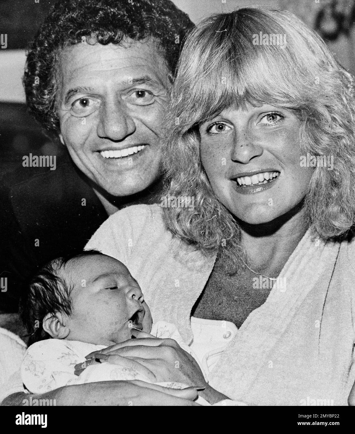 Entertainer Buddy Greco, 52, and wife Jackie, 31, proudly show off ...