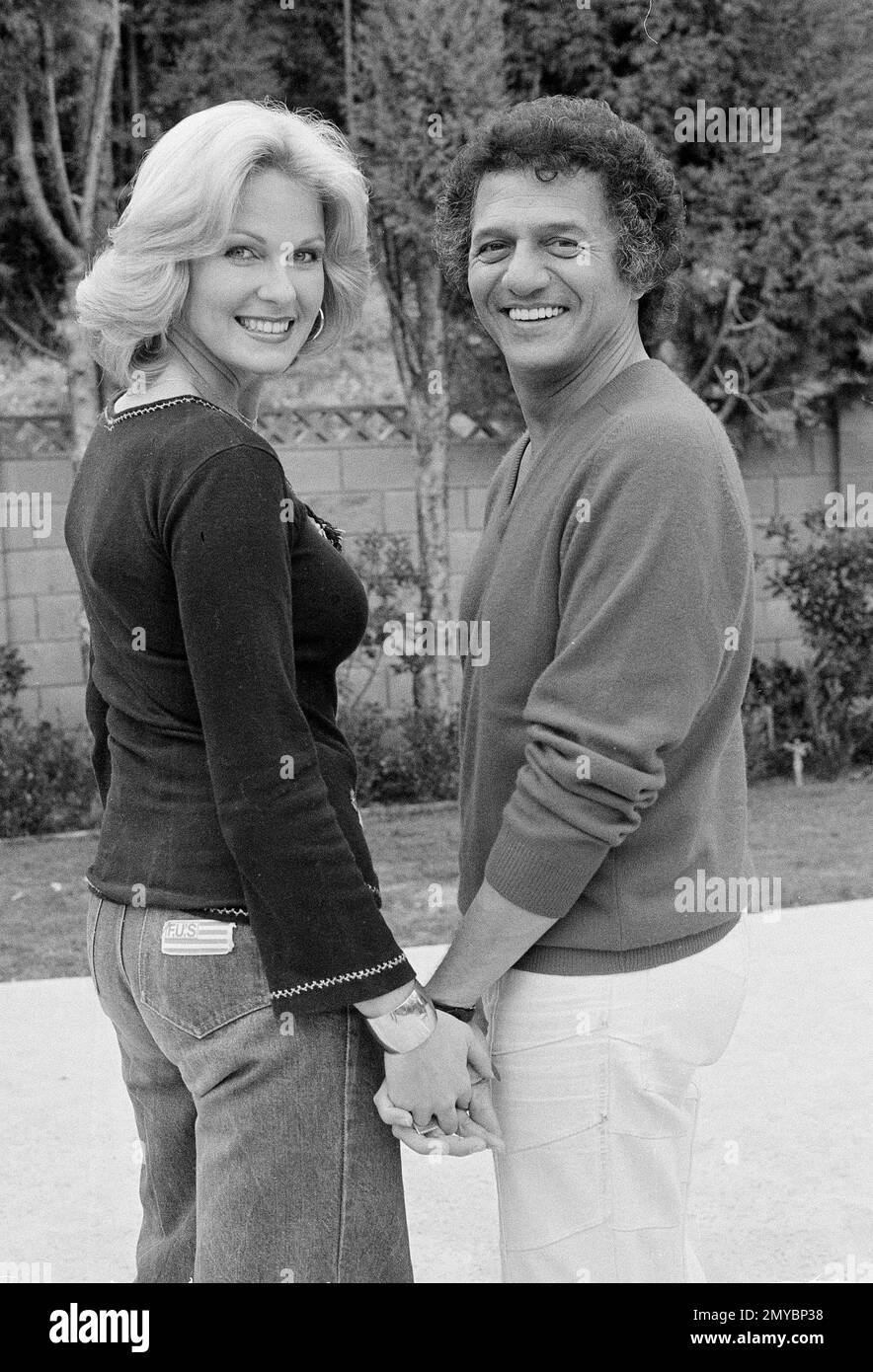 Singer-songwriter Buddy Greco, 50, and his wife Jackie Sabatino, 28 ...