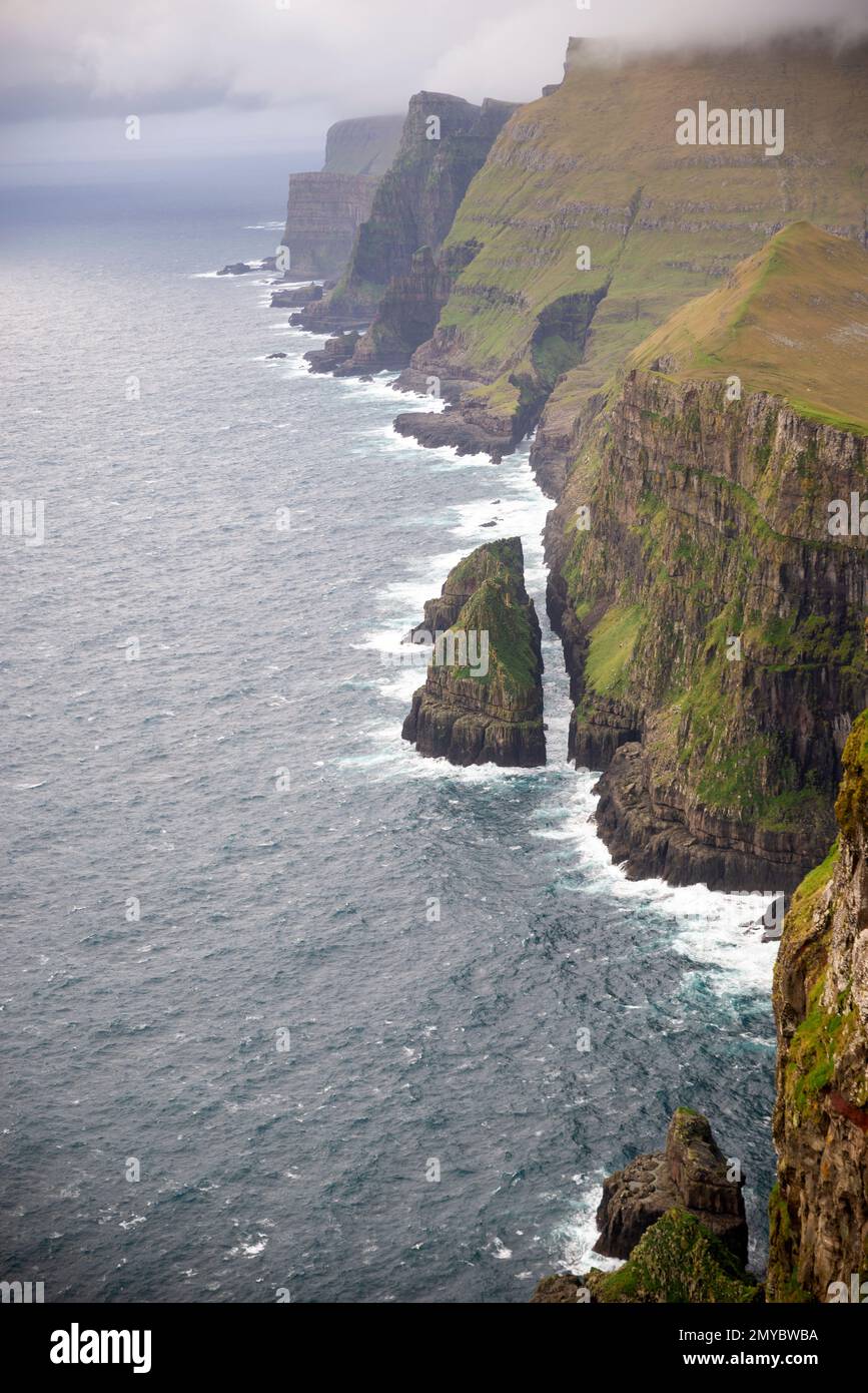 Beinisvord Cliffs, Suduroy Island, Faroe Islands Stock Photo - Alamy