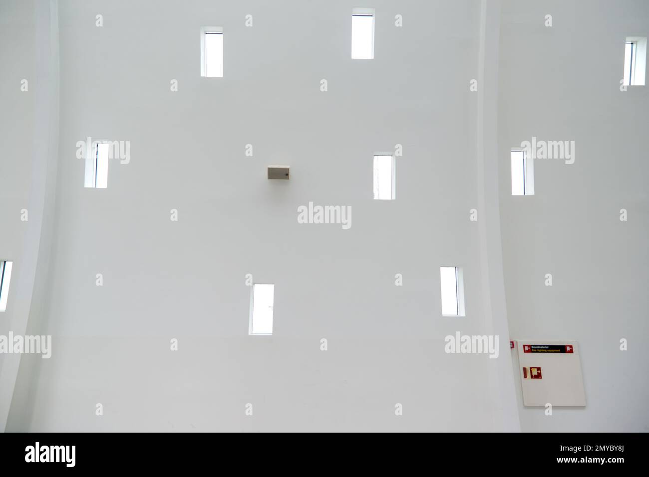 Modern architecture at Copenhagen Airport, Kastrup, Denmark Stock Photo ...