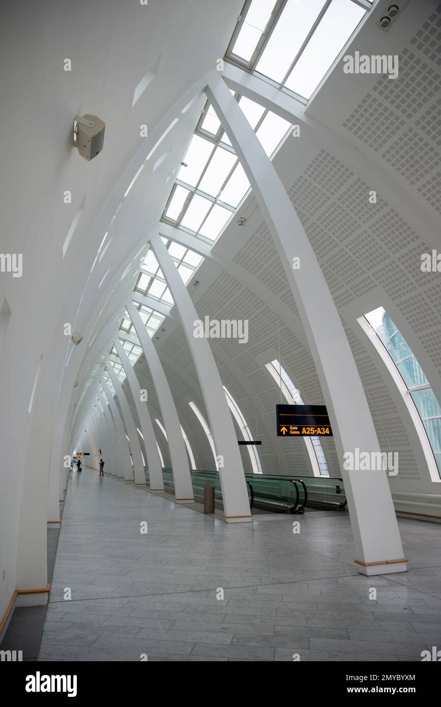 Modern architecture at Copenhagen Airport, Kastrup, Denmark Stock Photo - Alamy