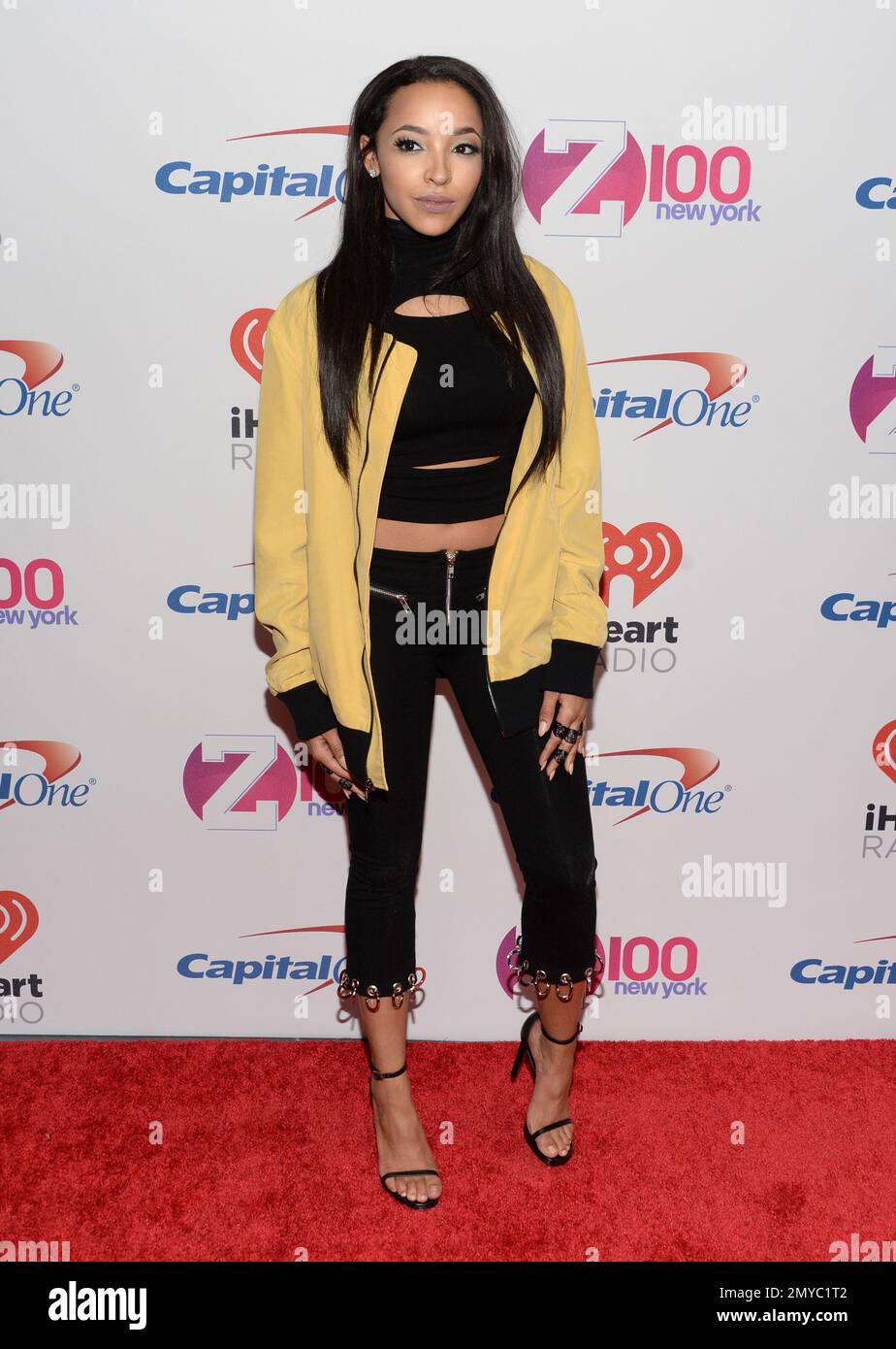 Singer Tinashe attends Z100's iHeartRadio Jingle Ball 2015, presented ...