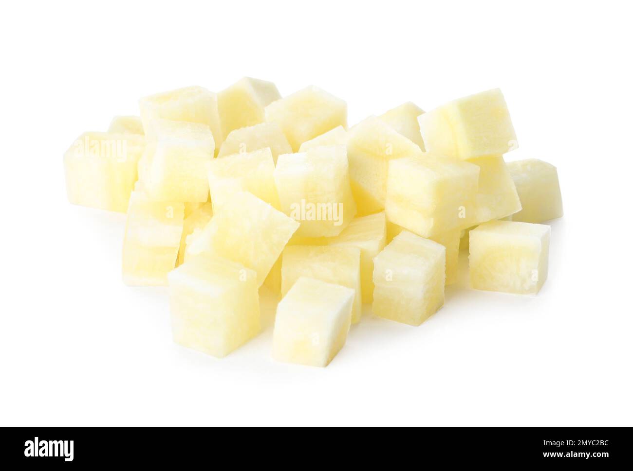 Cut cubes fresh carrot hi-res stock photography and images - Alamy