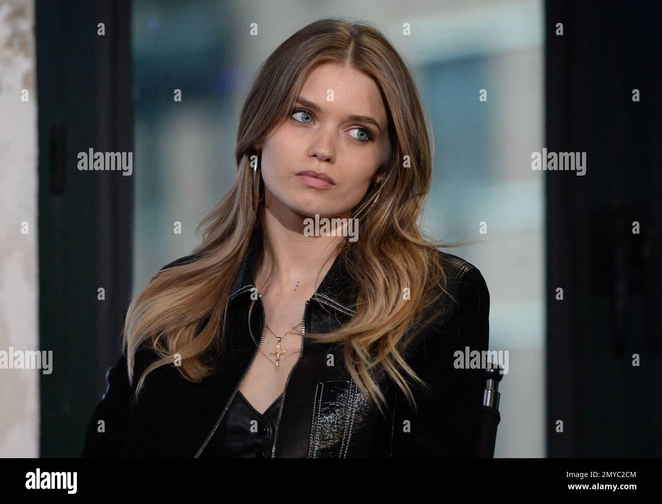 Abbey Lee participates in AOL's BUILD Speaker Series to discuss the ...