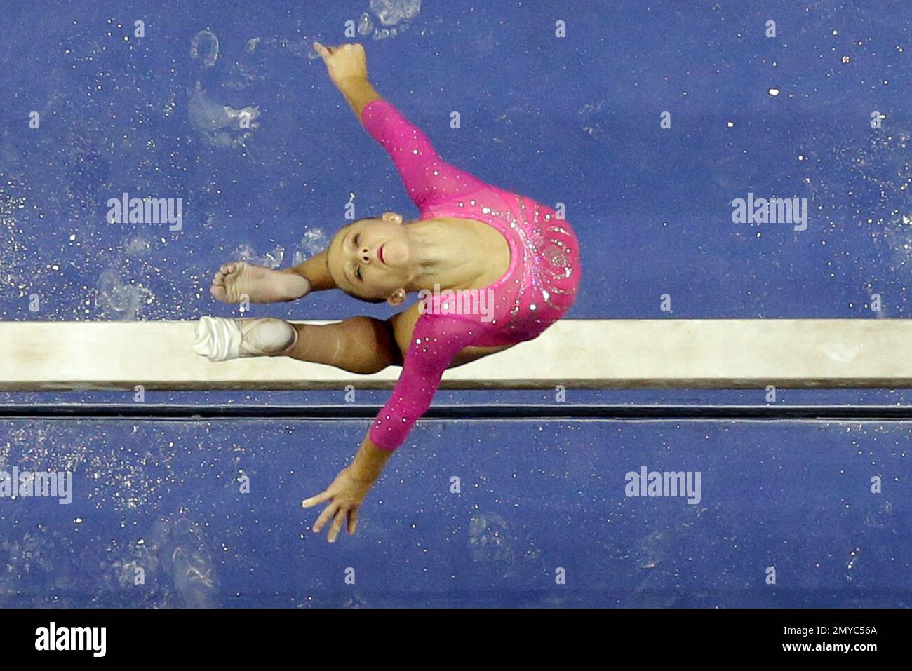 Ragan Smith competes on the balance beam during the women's U.S ...