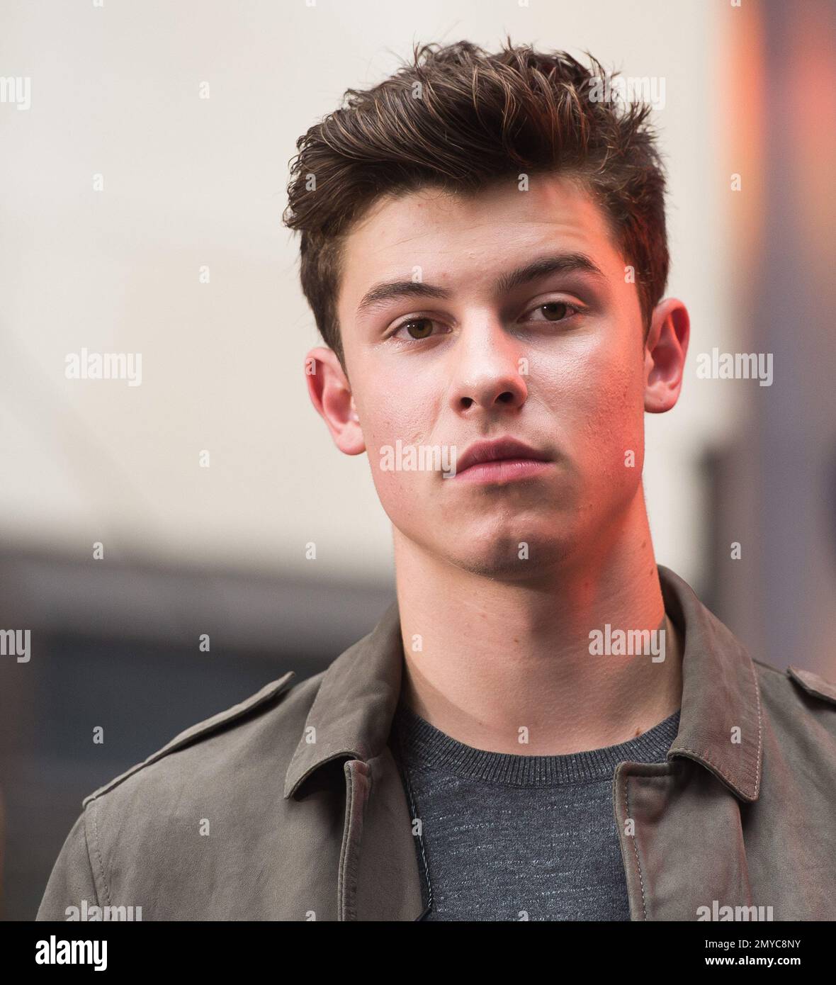 Shawn Mendes performs on NBC's "Today" show at Rockefeller Plaza on ...
