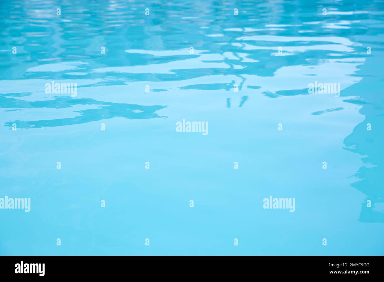 Clear water in swimming pool as background, closeup Stock Photo - Alamy